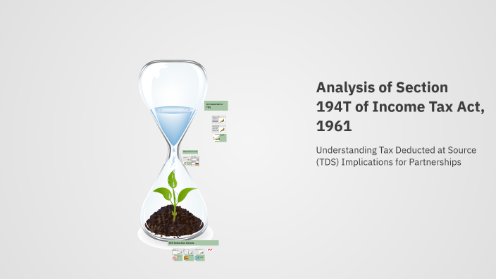 Analysis of Section 194T of Income Tax Act, 1961 by GULF VACANCY on Prezi