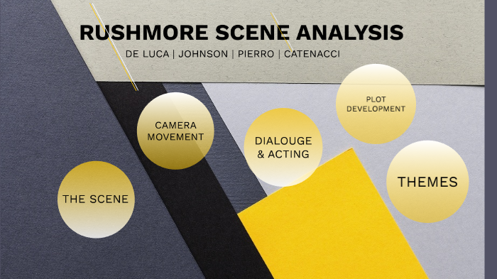 RUSHMORE SCENE ANALYSIS by James Deans on Prezi