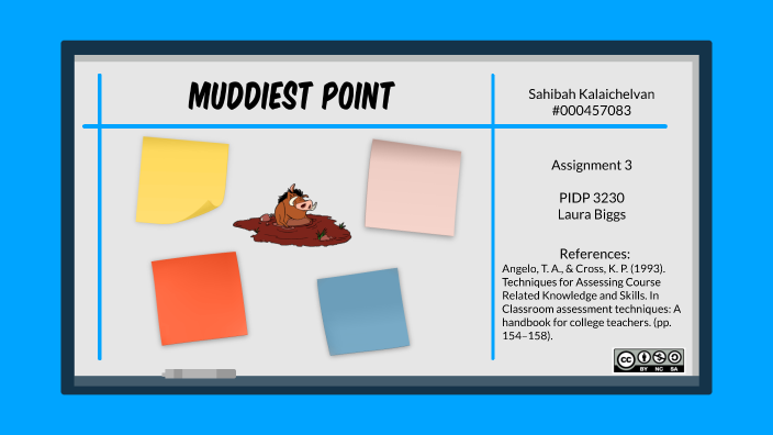 Muddiest Point by Sahibah Kalaichelvan on Prezi