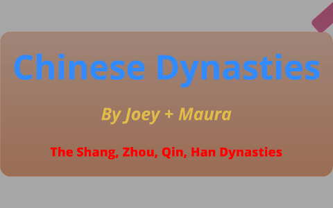 Shang, Zhou, Qin, and Han Dynasties by Joseph Perez on Prezi