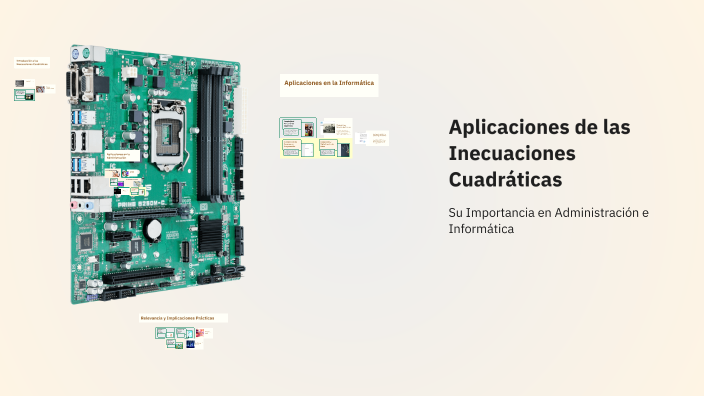 Aplicaciones de las Inecuaciones Cuadráticas by Gael lee on Prezi