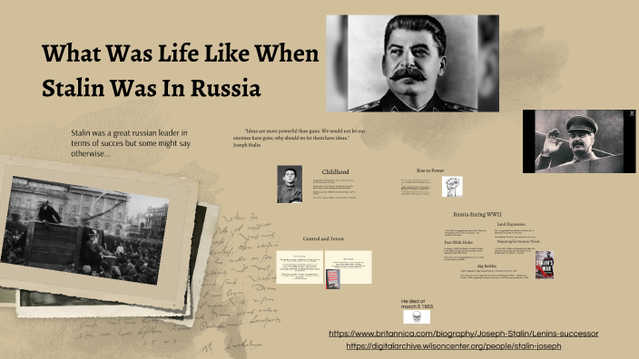 What Was Life Like When Stalin Was In Russia by Esteban Rivera Sagrera ...