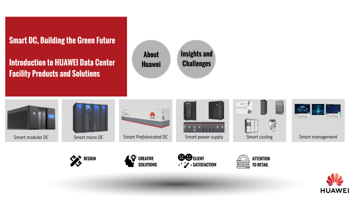 Smart DC, Building the Green Future Introduction to HUAWEI Data Center ...