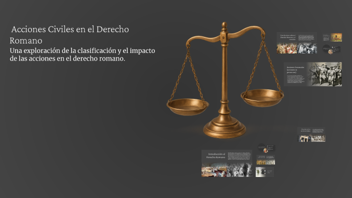 División de Acciones Civiles en el Derecho Romano by JENIFER SHERLIN ...