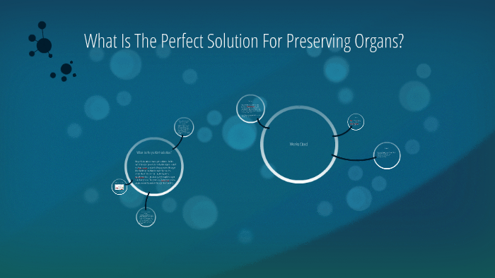 What Is The Perfect Solution For Preserving Organs? by Sophie Markert ...