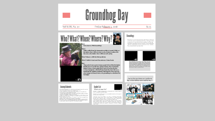 Groundhog Day by Katelyn Emanuelson on Prezi