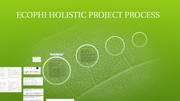 ECOPHI HOLISTIC PROJECT PROCESS by ECO PHI