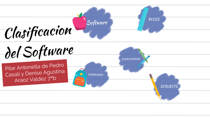 tipos de software denis y pilar 7ºb by Lucía Burgos on Prezi