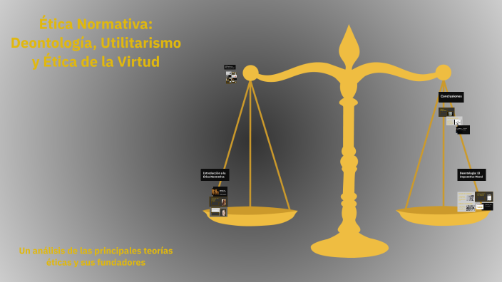 Ética Normativa: Deontología, Utilitarismo y Ética de la Virtud by alba on Prezi