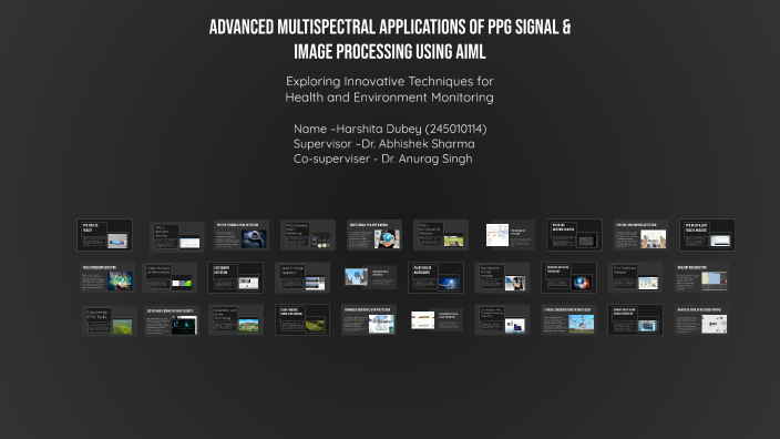 Advanced Applications of PPG Signal & Image Processing using AIML by ...