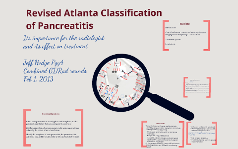 The Revised Atlanta Classification of Acute Pancreatitis by Jeff Hodge ...