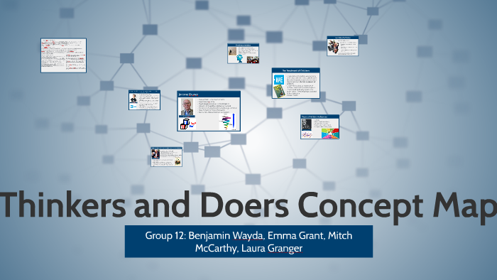 Thinkers and Doers Concept Map by ben wayda on Prezi