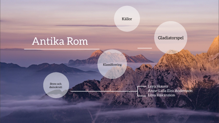 Antika Rom by Anne-Laila Eira Andersson on Prezi