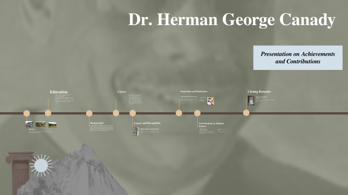 Dr. Herman George Canady by willie satterfield on Prezi