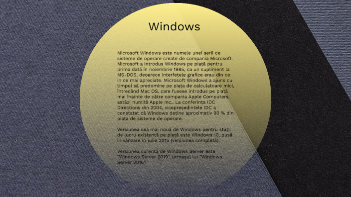 ISTORIA WINDOWS by Geanina Secara on Prezi