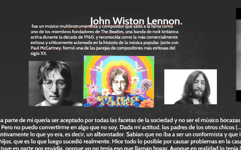 JOHN LENNON by Fernanda Samperio on Prezi