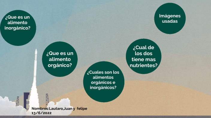 alimentos orgánicos e inorgánicos by juan kolln on Prezi