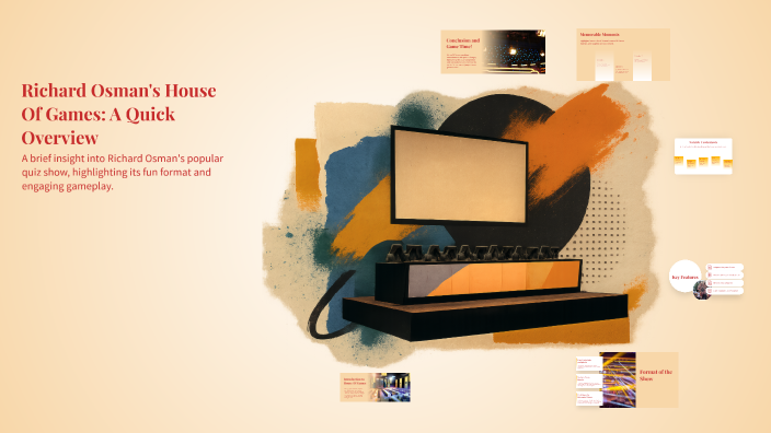 Richard Osman's House Of Games: A Quick Overview by Oli on Prezi