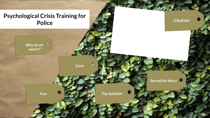 Psychological Crisis Training by Kristina Atkinson on Prezi