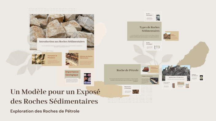 Un modèle pour un exposé des roches sédimentaires by kaoutar harraz on ...