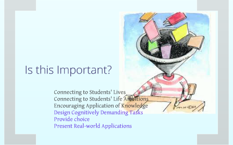 The Highly Engaged Classroom, Chapter 4: Is this Important? by Sarah ...
