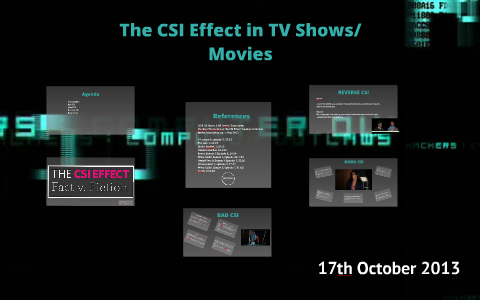 CSI Effect by Roma Gandhi on Prezi