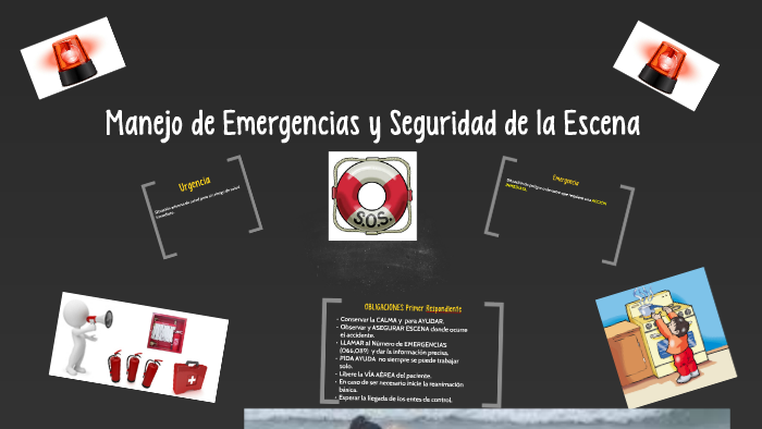 Manejo de Emergencias y Seguridad de la Escena by Luis Enrique Alvarado ...