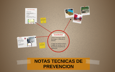 NOTAS TECNICAS DE PREVENCION by on Prezi