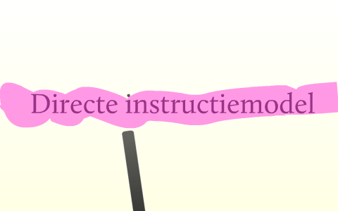 Directe instructiemodel by leon Papavoine on Prezi