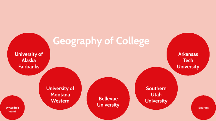 Geography of College by Hunter Jiang on Prezi