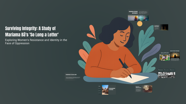 IO DEFENCE: Surviving Integrity In Mariama Bâ's 'So Long a Letter' by ...