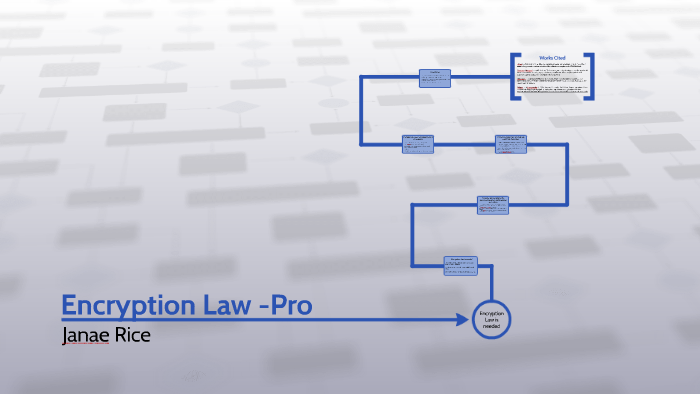 Encryption Law - Pro by Janae Rice