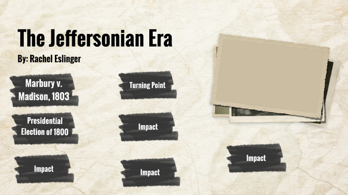 The Jeffersonian Era by Rachel Eslinger on Prezi