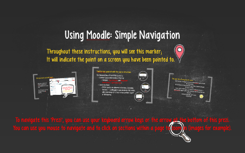 Getting Started with Moodle - Step 2: Simple Naviation by Bradley ...