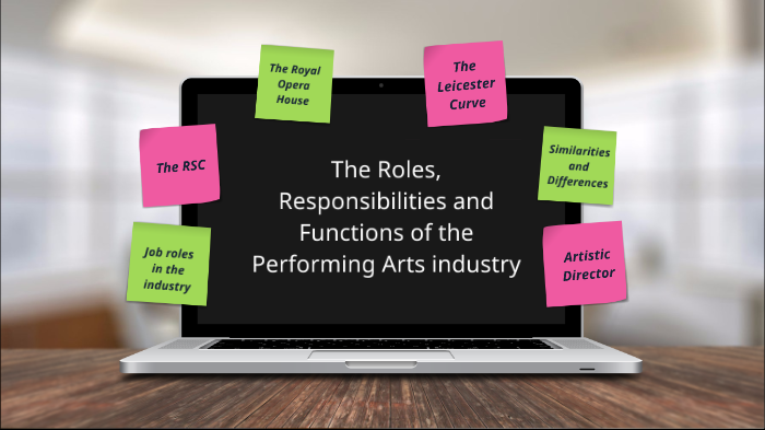 The Roles, Responsibilities and Functions of the Performing Arts ...