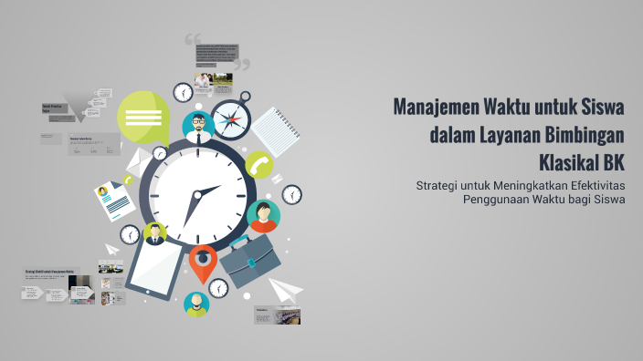 Manajemen Waktu untuk Siswa SMP dalam Layanan Bimbingan Klasikal BK by ...
