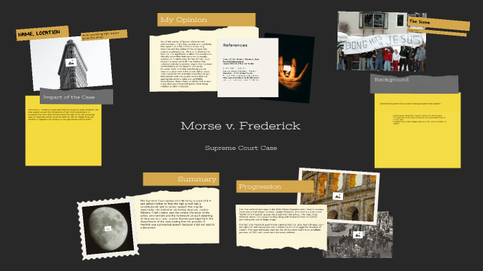 Morse v. Frederick by Meesha Rodriguez on Prezi