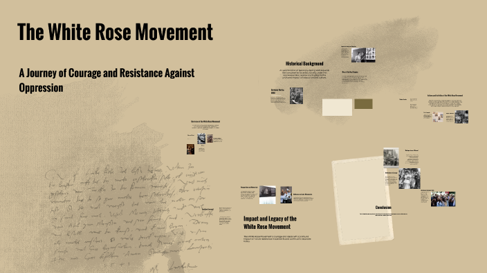 The White Rose Movement by Aribelle Radinovich on Prezi