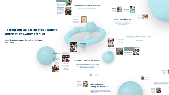 Testing and Validation of Educational Information Systems for PAI by ...