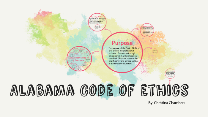 Alabama Code of Ethics by Christina Chambers