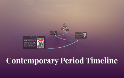 Contemporary Period Timeline by Lidya T. on Prezi