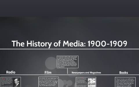 The History of Media: 1900-1909 by Anna Schneeberger on Prezi
