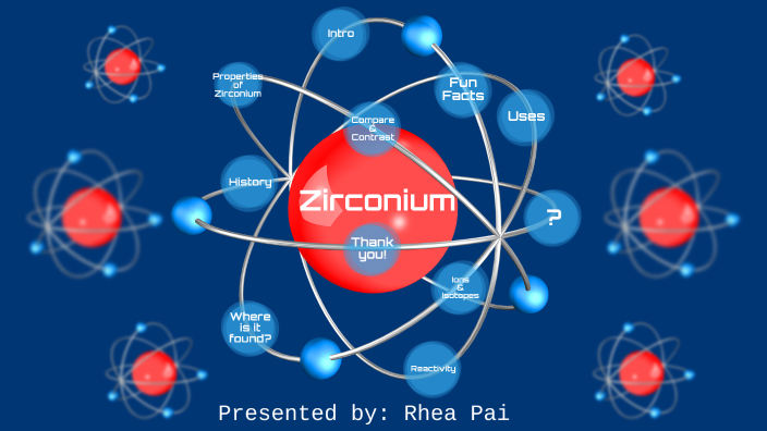 All About Zirconium! by Rhea Pai on Prezi