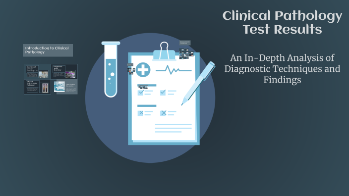 Clinical Pathology Test Results by Sara AH on Prezi