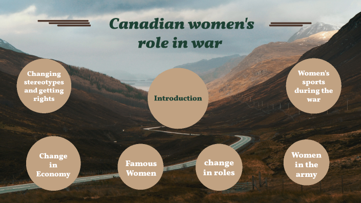 Canadian Women's Role in the War by Samantha Ellison on Prezi