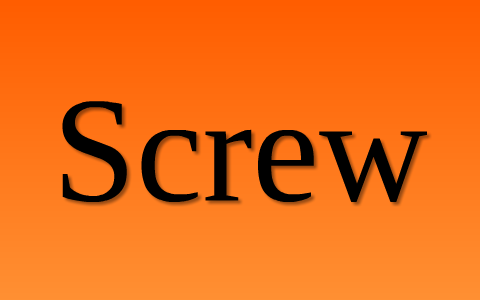 Screw by Josh Riebel on Prezi