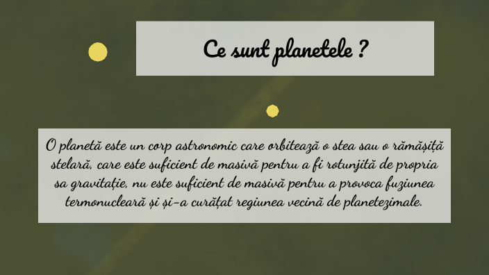 Sistemul solar by Bianca Molnár Firțulescu on Prezi