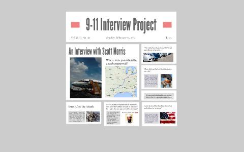 9-11 Interview Project by Melissa Morris on Prezi