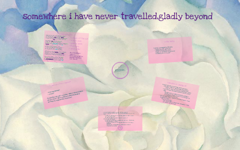 somewhere i have never travelled, by Laura Trieschmann