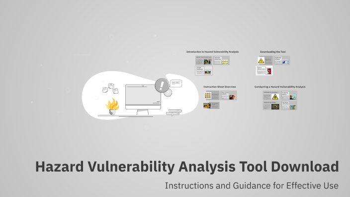 Download the Hazard Vulnerability Analysis tool and Instruction sheet ...